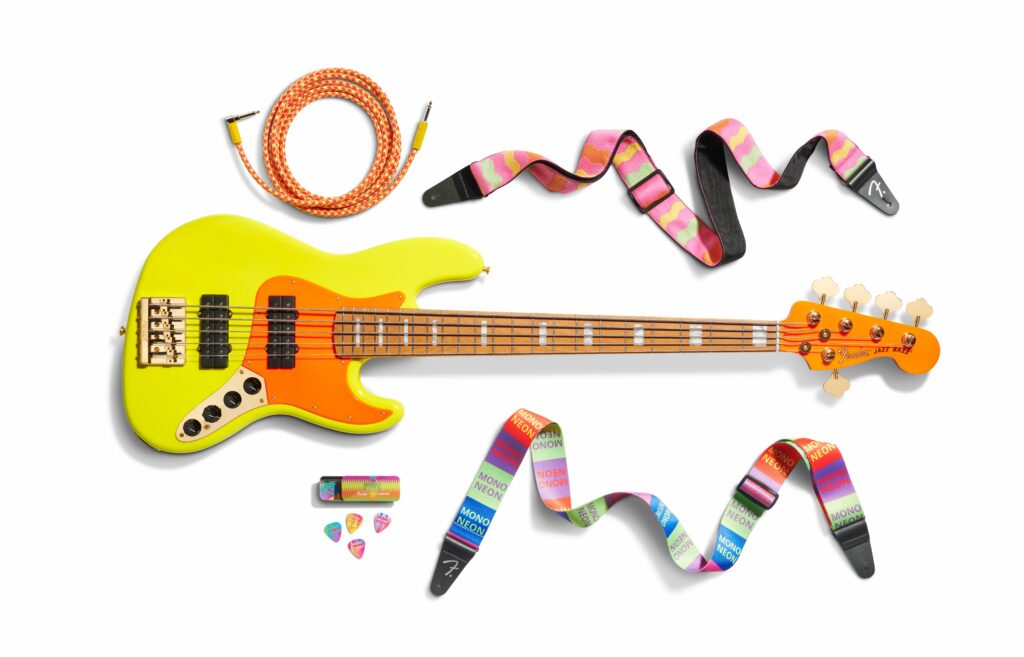 Fender Unveils the MonoNeon Signature Jazz Bass V - Bass Magazine