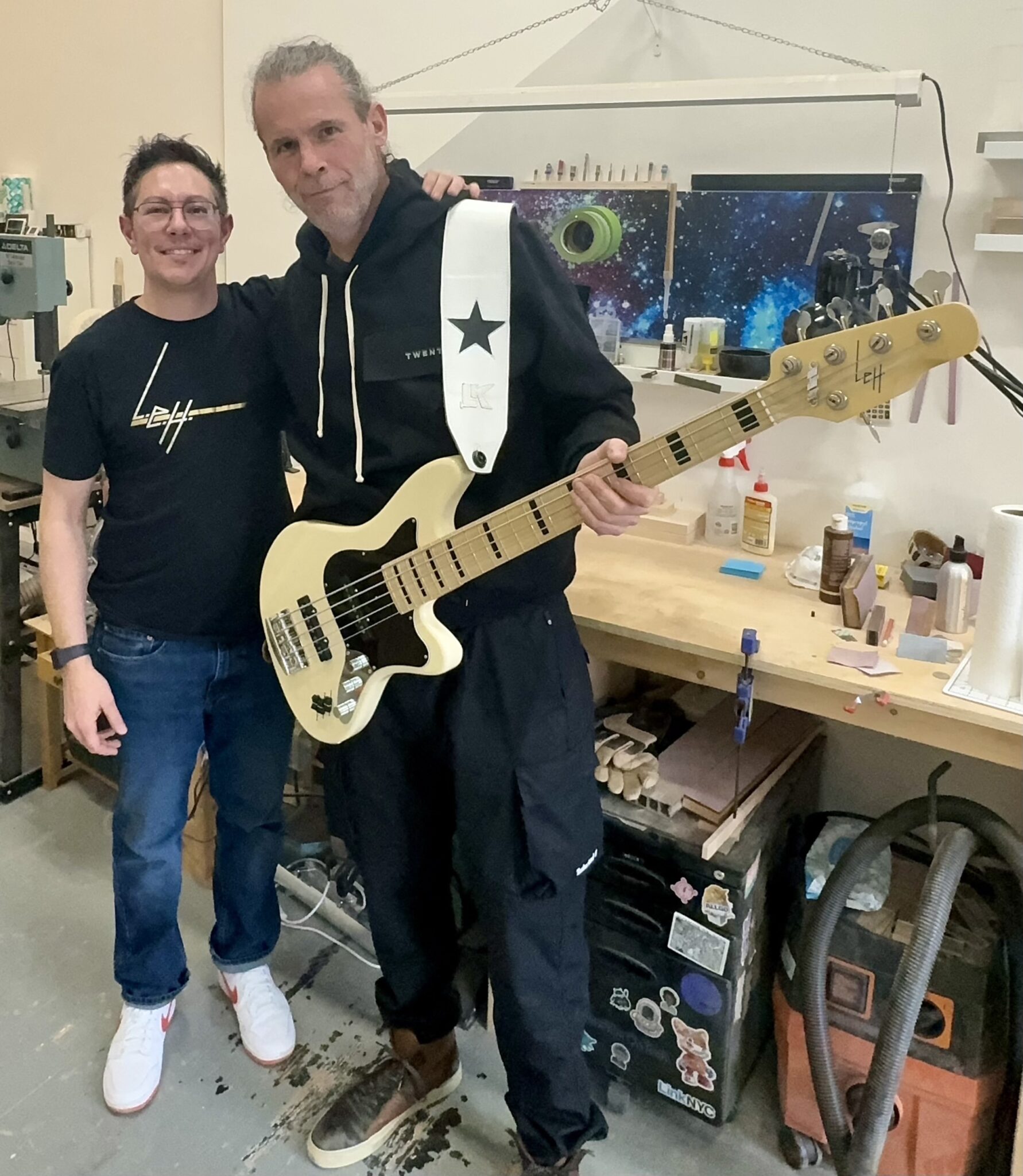 Tim Lefebvre on His LEH Guitars Offset 5-String Bass - Bass Magazine