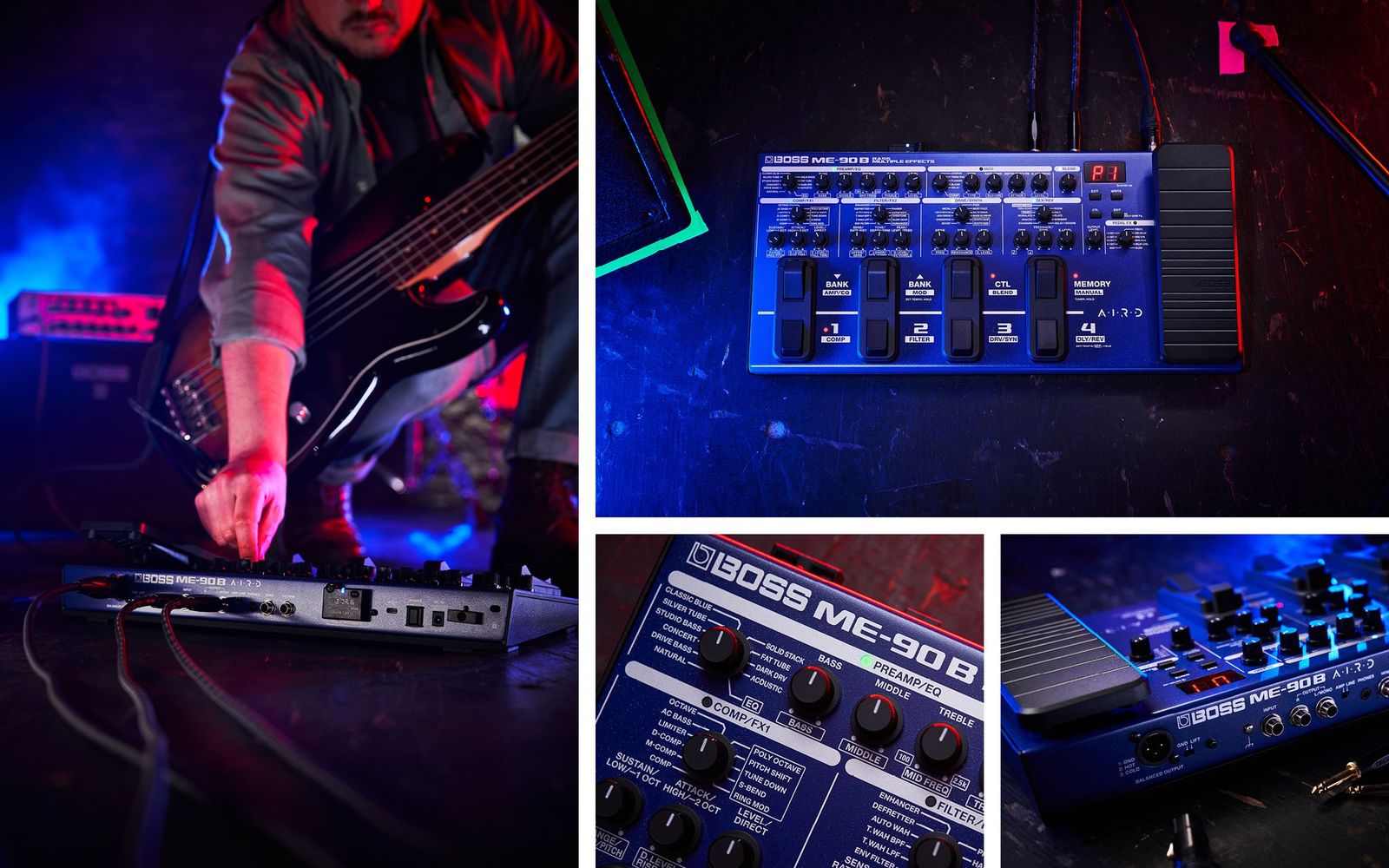 BOSS Announces ME-90B Bass Multiple Effects Unit - Bass Magazine