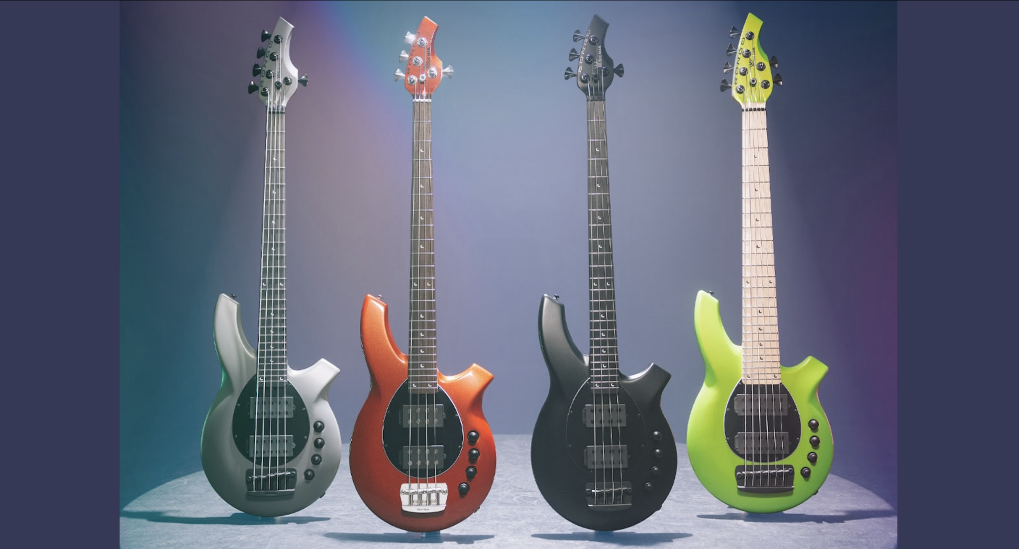 Music Man Releases New 2024 Bongo Bass Collection - Bass Magazine