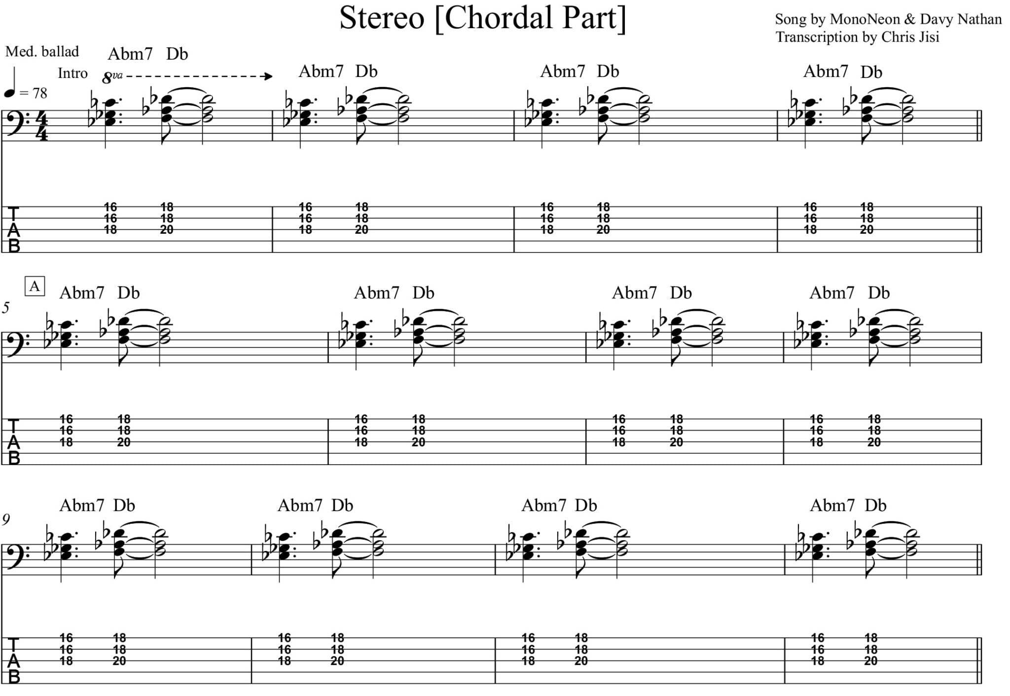 Complete Transcription: MonoNeon’s “Stereo” - Bass Magazine