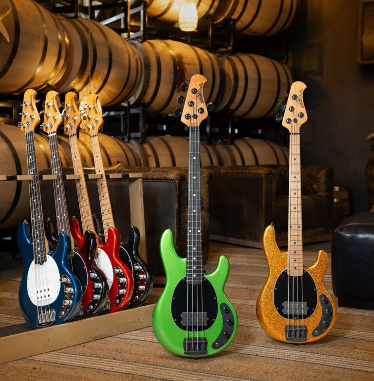 Music Man Unveils All-New Short Scale StingRay Bass Finishes - Bass ...